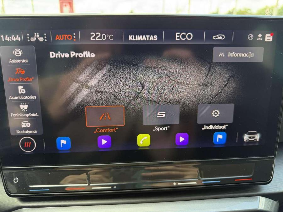 Pelēks Cupra Formentor 2023 Viļņa, ar dzinēja tilpumu 1.40 L un nobraukumu 56 tūkst. km par 24950 €, foto 28 vietnē AUTOMOTO.COM.LV