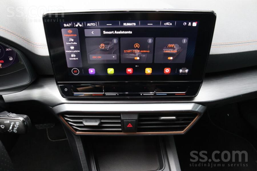 Серый Cupra Formentor 2023 в Рига, объемом двигателя 1.50 л и пробегом 77 тыс. км за 22990 €, фото 15 на AUTOMOTO.COM.LV