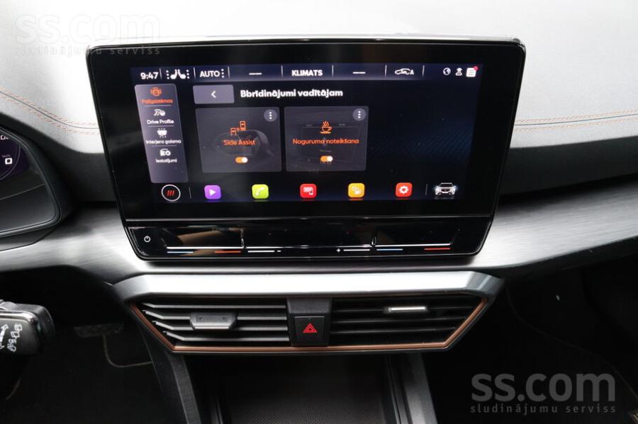 Серый Cupra Formentor 2023 в Рига, объемом двигателя 1.50 л и пробегом 77 тыс. км за 22990 €, фото 17 на AUTOMOTO.COM.LV