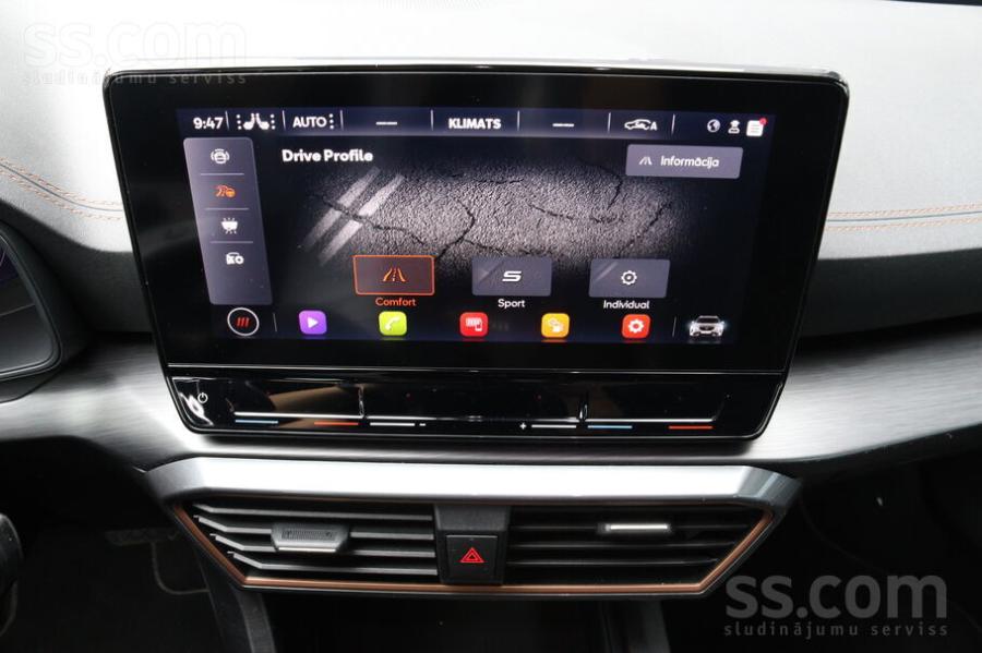 Серый Cupra Formentor 2023 в Рига, объемом двигателя 1.50 л и пробегом 77 тыс. км за 22990 €, фото 18 на AUTOMOTO.COM.LV