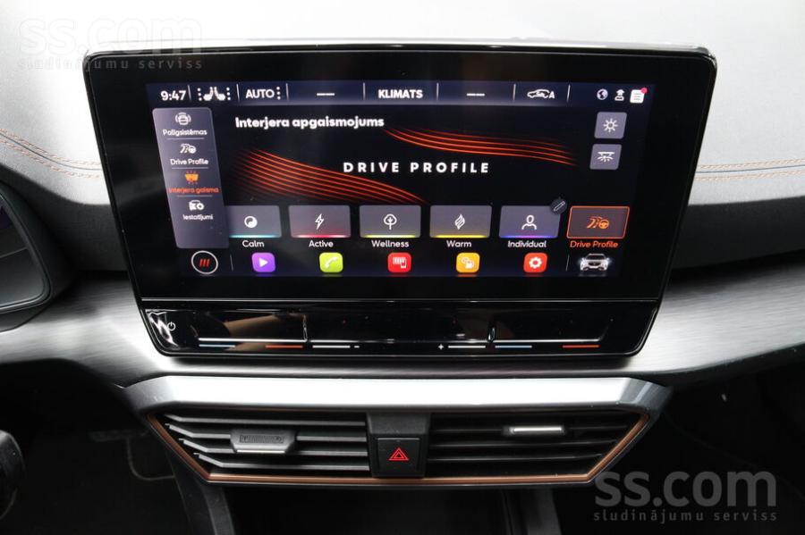 Серый Cupra Formentor 2023 в Рига, объемом двигателя 1.50 л и пробегом 77 тыс. км за 22990 €, фото 19 на AUTOMOTO.COM.LV