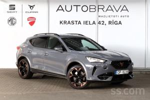 Grey Cupra Formentor 2023 in Riga, with an engine capacity of 2.00 L and mileage of 42 thousand km for 28990 €, photo 4 on AUTOMOTO.COM.LV
