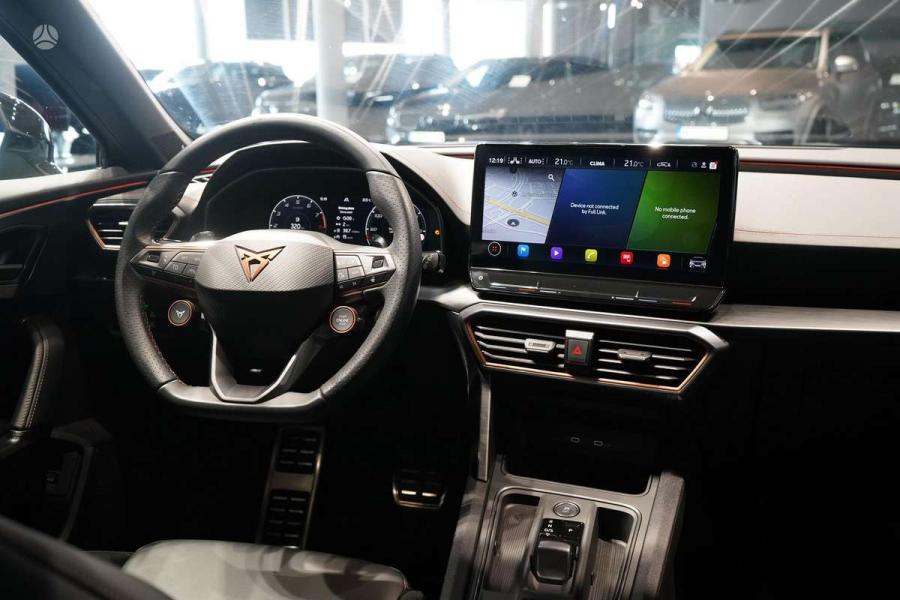 Серый Cupra Formentor 2023 в Вильнюс, объемом двигателя 2.48 л и пробегом 43 тыс. км за 36900 €, фото 17 на AUTOMOTO.COM.LV