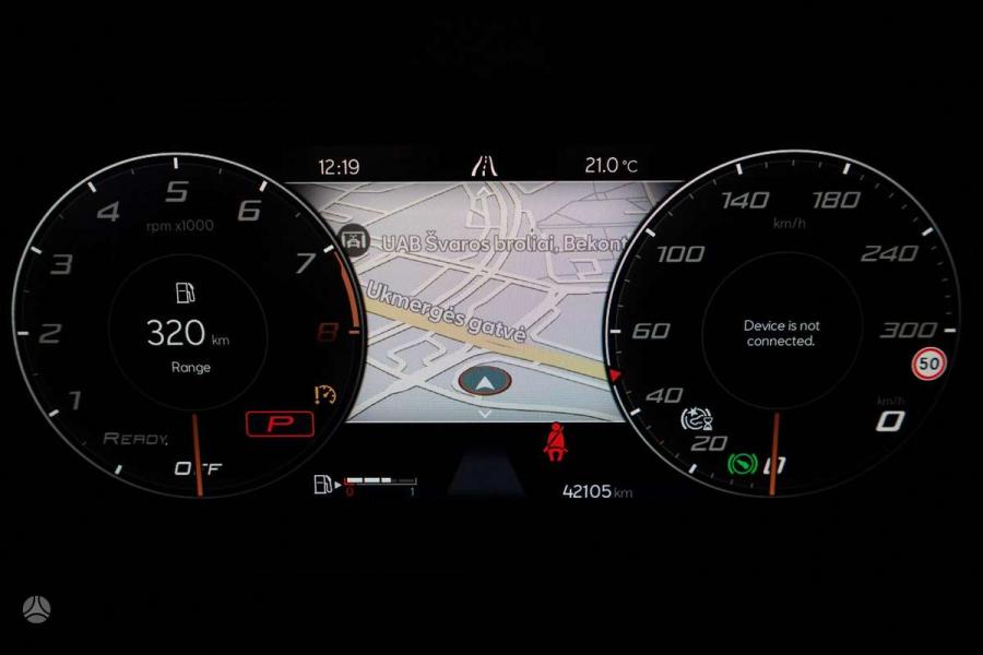 Серый Cupra Formentor 2023 в Вильнюс, объемом двигателя 2.48 л и пробегом 43 тыс. км за 36900 €, фото 27 на AUTOMOTO.COM.LV