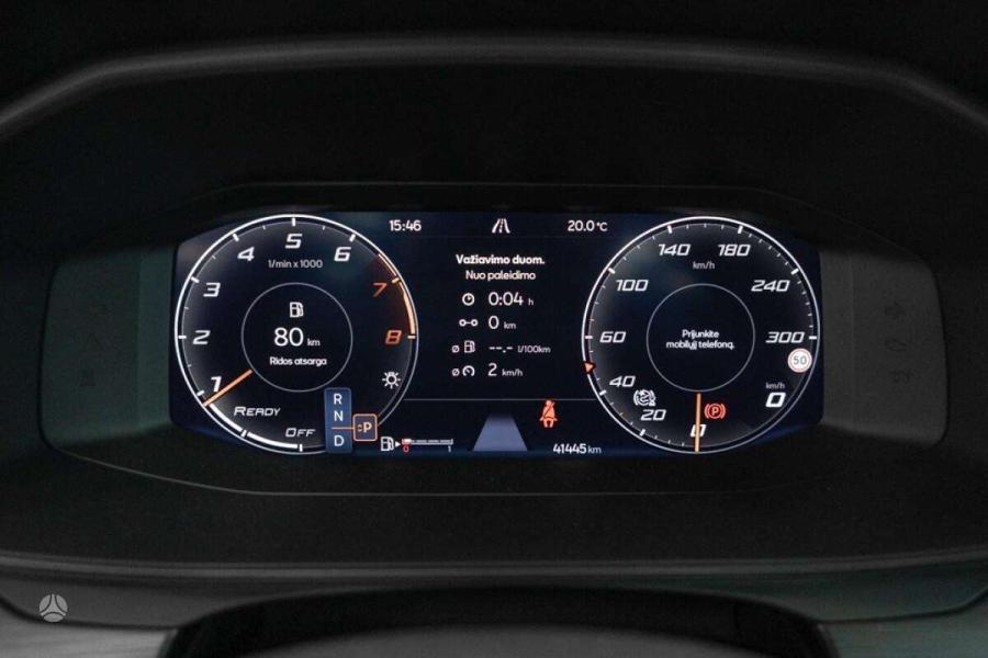 Pelēks Cupra Formentor 2023 Viļņa, ar dzinēja tilpumu 2.00 L un nobraukumu 41 tūkst. km par 29500 €, foto 13 vietnē AUTOMOTO.COM.LV