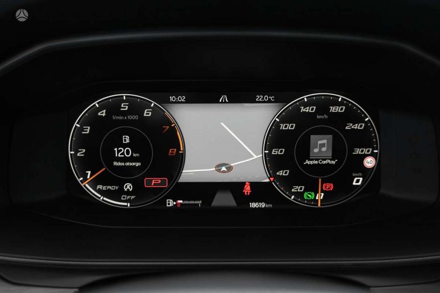 Grey Cupra Formentor 2023 in Vilnius, with an engine capacity of 1.98 L and mileage of 19 thousand km for 29500 €, photo 26 on AUTOMOTO.COM.LV