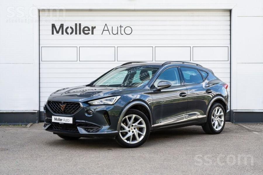 Pelēks Cupra Formentor 2023 Rīga, ar dzinēja tilpumu 1.50 L un nobraukumu 63 tūkst. km par 23950 €, foto 1 vietnē AUTOMOTO.COM.LV