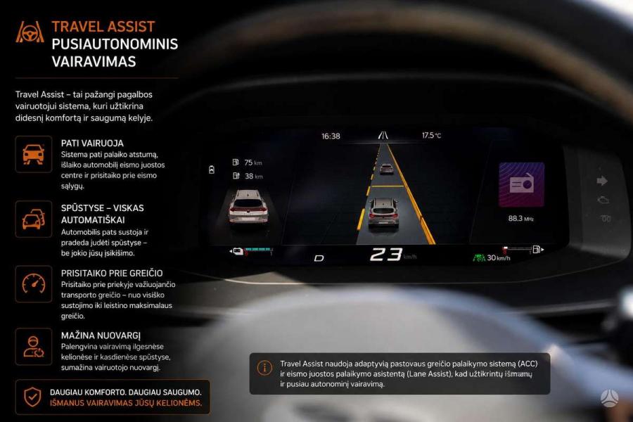 Grey Cupra Formentor 2023 in Vilnius, with an engine capacity of 1.40 L and mileage of 28 thousand km for 26500 €, photo 26 on AUTOMOTO.COM.LV