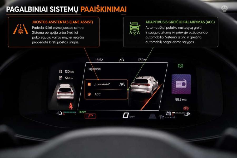 Grey Cupra Formentor 2023 in Vilnius, with an engine capacity of 1.40 L and mileage of 28 thousand km for 26500 €, photo 28 on AUTOMOTO.COM.LV