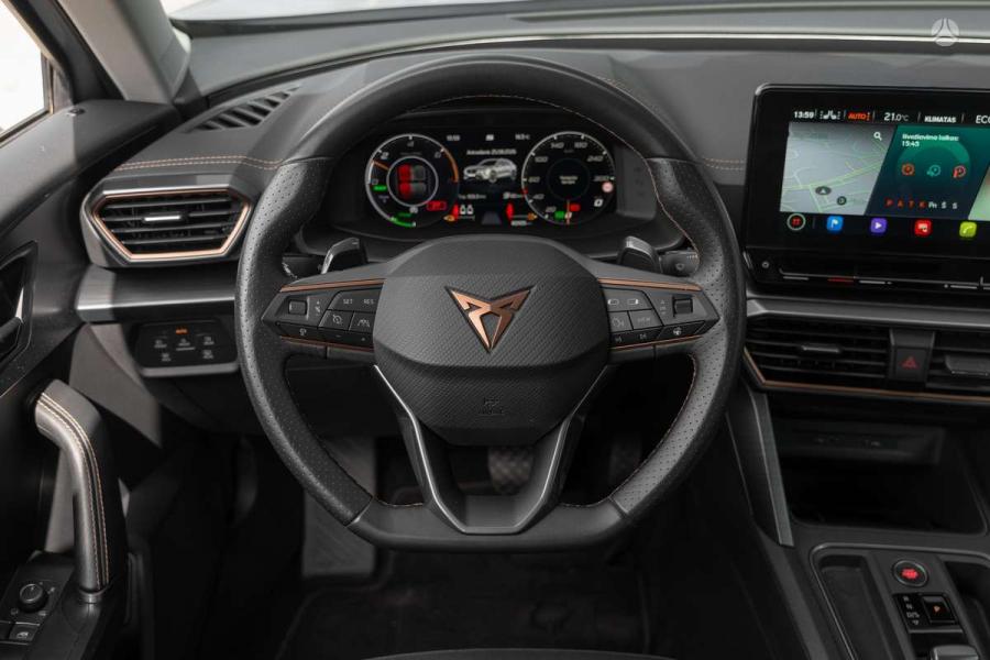 Pelēks Cupra Formentor 2023 Viļņa, ar dzinēja tilpumu 1.40 L un nobraukumu 60 tūkst. km par 24450 €, foto 38 vietnē AUTOMOTO.COM.LV