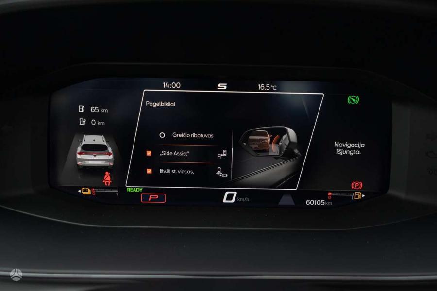 Pelēks Cupra Formentor 2023 Viļņa, ar dzinēja tilpumu 1.40 L un nobraukumu 60 tūkst. km par 24450 €, foto 48 vietnē AUTOMOTO.COM.LV