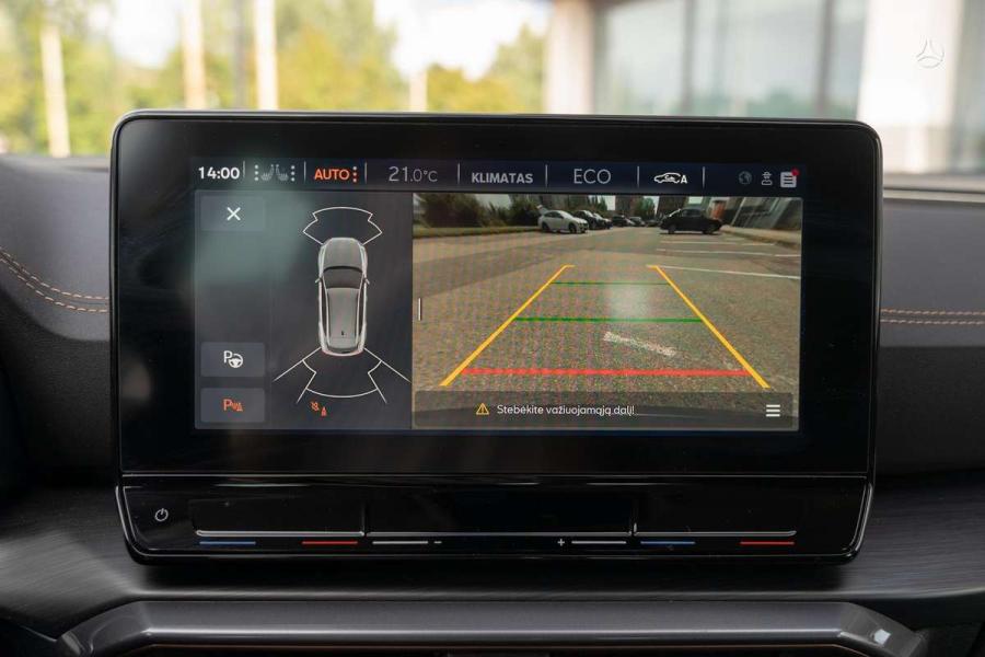 Pelēks Cupra Formentor 2023 Viļņa, ar dzinēja tilpumu 1.40 L un nobraukumu 60 tūkst. km par 24450 €, foto 52 vietnē AUTOMOTO.COM.LV