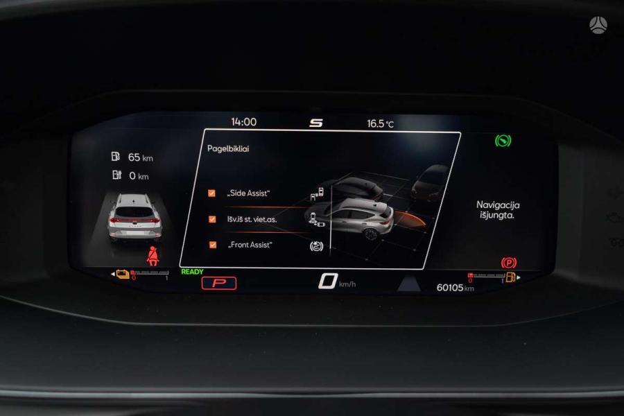 Pelēks Cupra Formentor 2023 Viļņa, ar dzinēja tilpumu 1.40 L un nobraukumu 60 tūkst. km par 24450 €, foto 51 vietnē AUTOMOTO.COM.LV