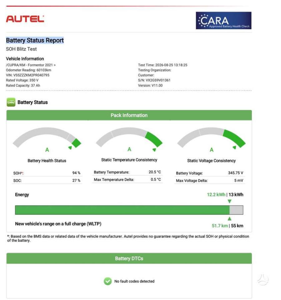 Pelēks Cupra Formentor 2023 Viļņa, ar dzinēja tilpumu 1.40 L un nobraukumu 60 tūkst. km par 24450 €, foto 66 vietnē AUTOMOTO.COM.LV