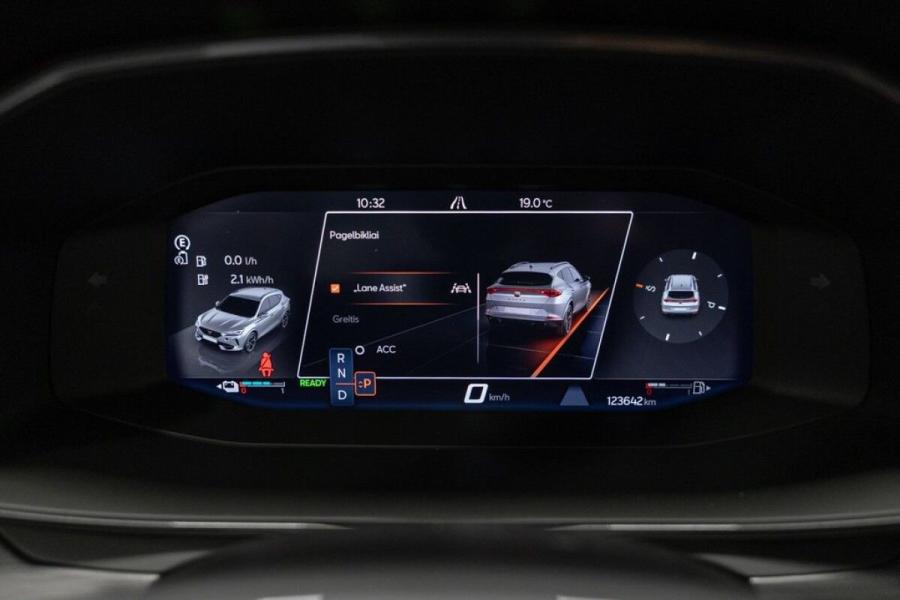Pelēks Cupra Formentor 2023 Viļņa, ar dzinēja tilpumu 1.40 L un nobraukumu 124 tūkst. km par 23950 €, foto 16 vietnē AUTOMOTO.COM.LV