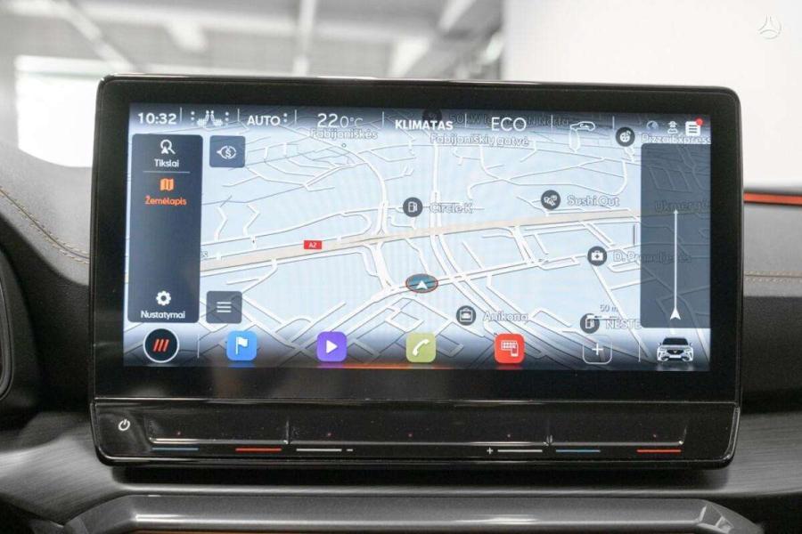 Серый Cupra Formentor 2023 в Вильнюс, объемом двигателя 1.40 л и пробегом 124 тыс. км за 23950 €, фото 22 на AUTOMOTO.COM.LV