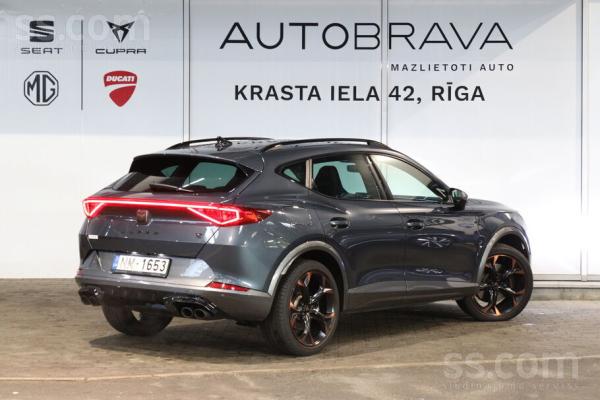 Grey Cupra Formentor 2023 in Riga, with an engine capacity of 2.00 L and mileage of 28 thousand km for 28990 €, photo 7 on AUTOMOTO.COM.LV