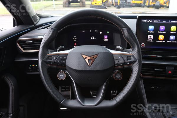 Grey Cupra Formentor 2023 in Riga, with an engine capacity of 2.00 L and mileage of 28 thousand km for 28990 €, photo 11 on AUTOMOTO.COM.LV