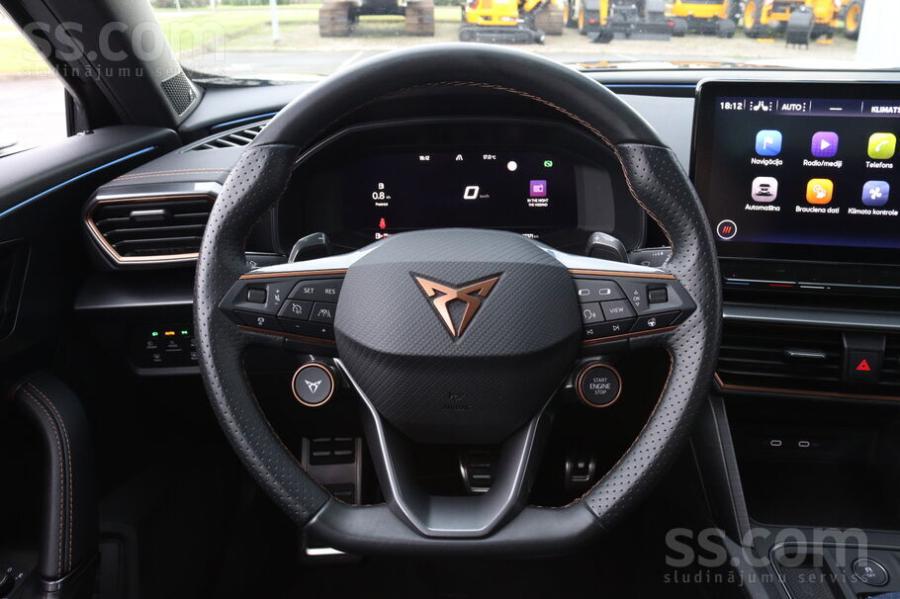 Серый Cupra Formentor 2023 в Рига, объемом двигателя 2.00 л и пробегом 28 тыс. км за 28990 €, фото 11 на AUTOMOTO.COM.LV