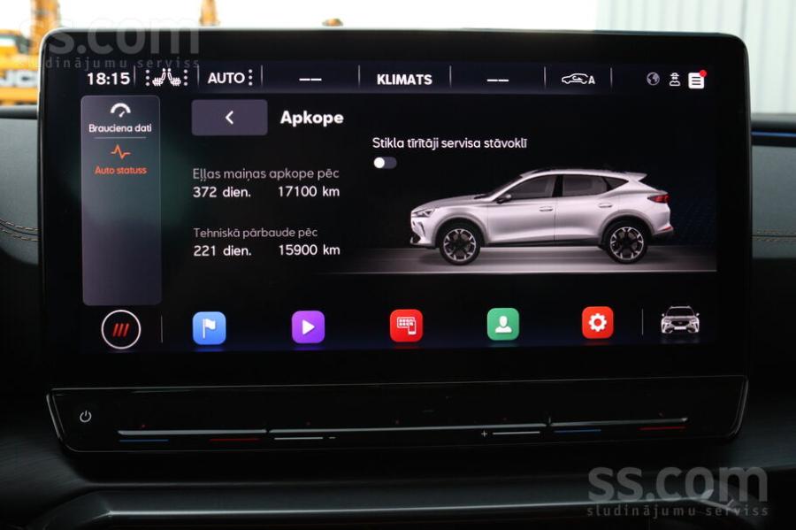 Серый Cupra Formentor 2023 в Рига, объемом двигателя 2.00 л и пробегом 28 тыс. км за 28990 €, фото 21 на AUTOMOTO.COM.LV