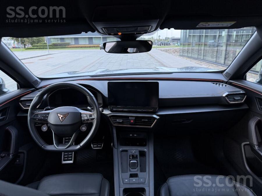 Grey Cupra Formentor 2023 in Riga, with an engine capacity of 2.00 L and mileage of 48 thousand km for 29900 €, photo 10 on AUTOMOTO.COM.LV