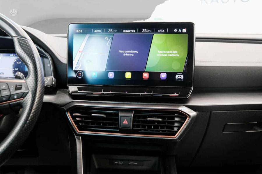 Pelēks Cupra Formentor 2023 Kauņa, ar dzinēja tilpumu 1.50 L un nobraukumu 135 tūkst. km par 20390 €, foto 11 vietnē AUTOMOTO.COM.LV