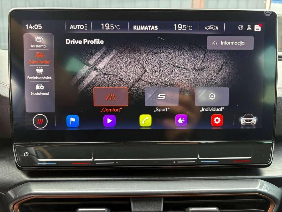 Серый Cupra Formentor 2023 в Вильнюс, объемом двигателя 1.50 л и пробегом 188 тыс. км за 16350 €, фото 27 на AUTOMOTO.COM.LV