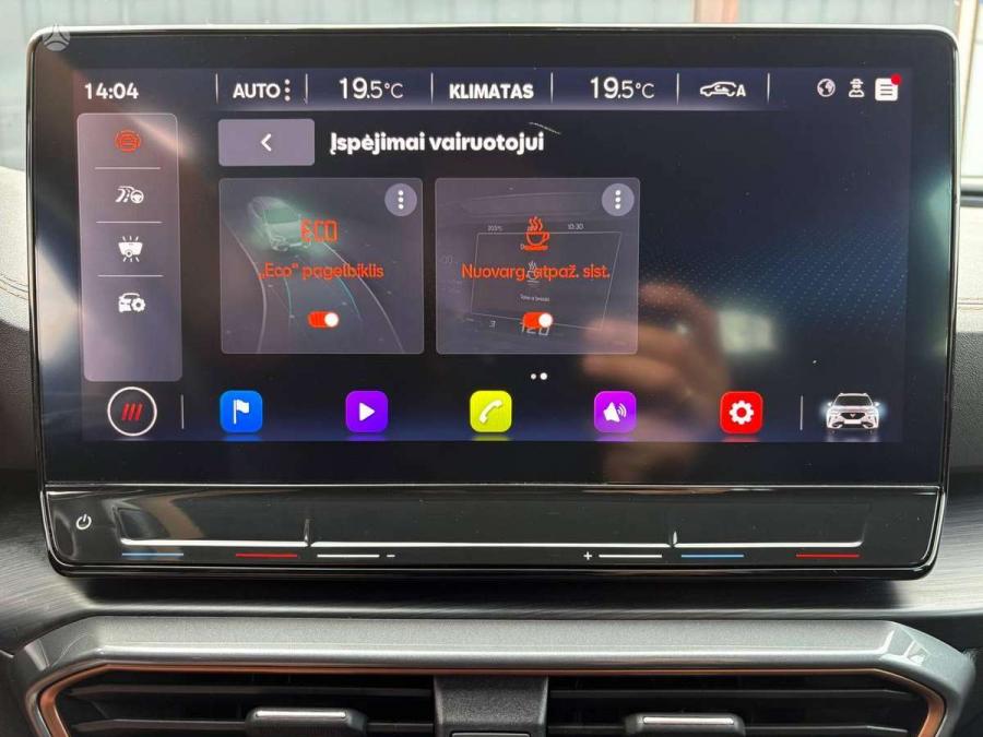 Серый Cupra Formentor 2023 в Вильнюс, объемом двигателя 1.50 л и пробегом 188 тыс. км за 16350 €, фото 28 на AUTOMOTO.COM.LV