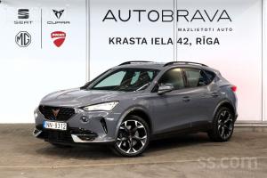 Grey Cupra Formentor 2023 in Riga, with an engine capacity of 1.40 L and mileage of 107 thousand km for 23500 €, photo  on AUTOMOTO.COM.LV