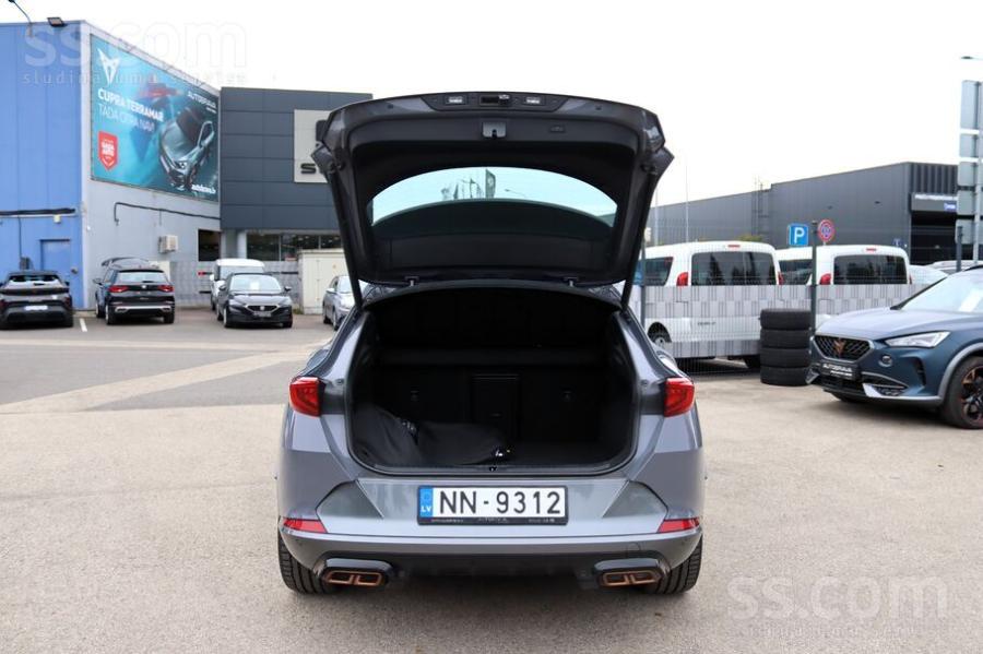 Grey Cupra Formentor 2023 in Riga, with an engine capacity of 1.40 L and mileage of 107 thousand km for 23500 €, photo 31 on AUTOMOTO.COM.LV