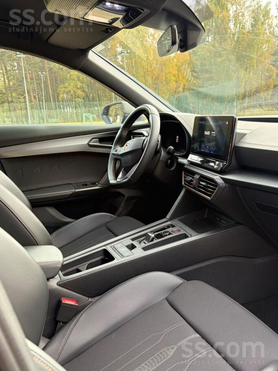 Grey Cupra Formentor 2023 in Limbazi, with an engine capacity of 1.50 L and mileage of 40 thousand km for 25500 €, photo 8 on AUTOMOTO.COM.LV