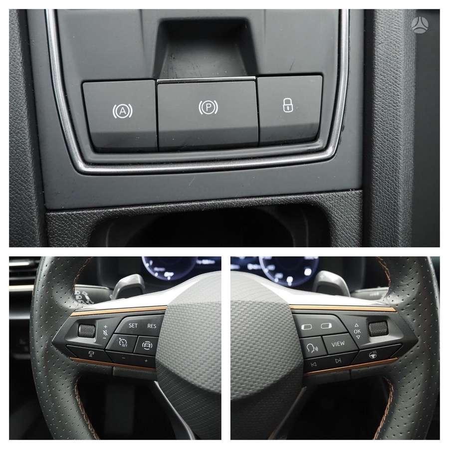 Grey Cupra Formentor 2023 in Vilnius, with an engine capacity of 1.50 L and mileage of 72 thousand km for 22900 €, photo 16 on AUTOMOTO.COM.LV
