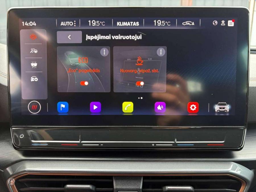 Серый Cupra Formentor 2023 в Вильнюс, объемом двигателя 1.50 л и пробегом 188 тыс. км за 15990 €, фото 28 на AUTOMOTO.COM.LV