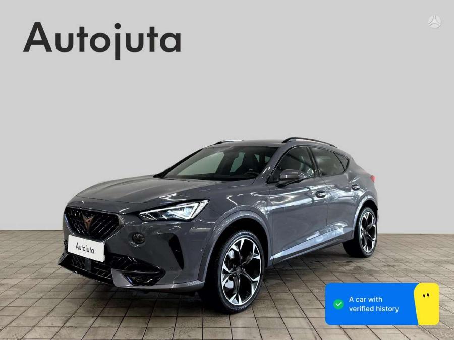 Pelēks Cupra Formentor 2024 Kauņa, ar dzinēja tilpumu 1.50 L un nobraukumu 51 tūkst. km par 27500 €, foto 1 vietnē AUTOMOTO.COM.LV