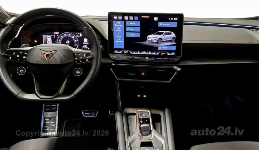 Pelēks Cupra Formentor 2024 Tallina, ar dzinēja tilpumu 1.50 L un nobraukumu 26 tūkst. km par 30990 €, foto 5 vietnē AUTOMOTO.COM.LV