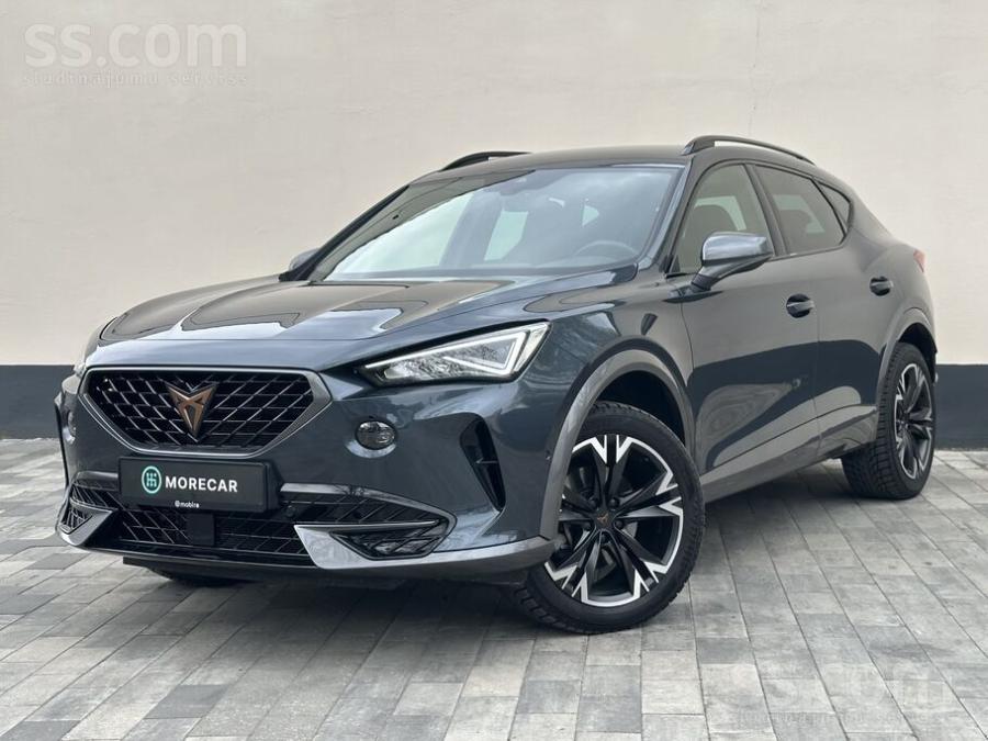 Pelēks Cupra Formentor 2024 Rīga, ar dzinēja tilpumu 1.50 L un nobraukumu 35 tūkst. km par 26550 €, foto 1 vietnē AUTOMOTO.COM.LV