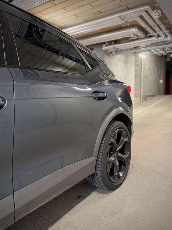 Grey Cupra Formentor 2024 in Vilnius, with an engine capacity of 1.98 L and mileage of 40 thousand km for 29500 €, photo 9 on AUTOMOTO.COM.LV