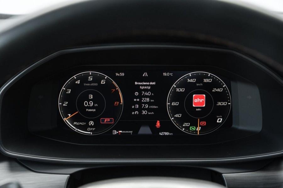 Серый Cupra Formentor 2024 в Рига, объемом двигателя 1.50 л и пробегом 43 тыс. км за 24650 €, фото 14 на AUTOMOTO.COM.LV