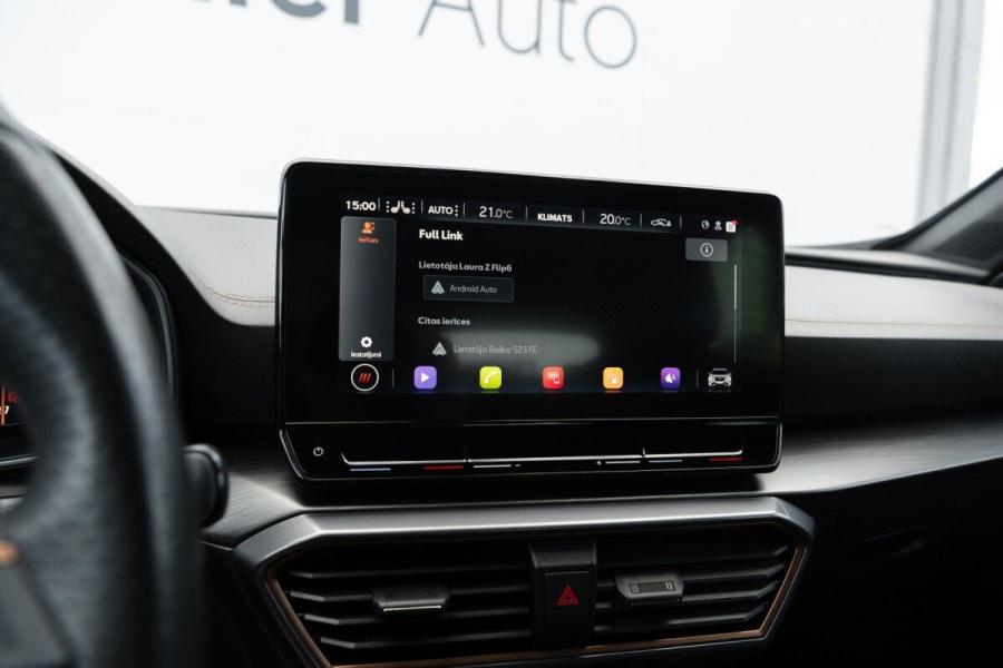 Серый Cupra Formentor 2024 в Рига, объемом двигателя 1.50 л и пробегом 43 тыс. км за 24650 €, фото 20 на AUTOMOTO.COM.LV