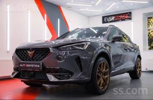Pelēks Cupra Formentor 2025 Rīga, ar dzinēja tilpumu 2.00 L un nobraukumu 21 tūkst. km par 32000 €, foto 3 vietnē AUTOMOTO.COM.LV