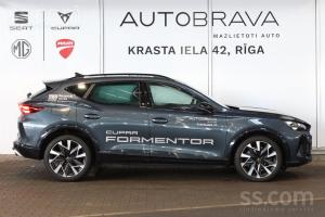 Grey Cupra Formentor 2025 in Riga, with an engine capacity of 2.00 L and mileage of 12 thousand km for 34990 €, photo 6 on AUTOMOTO.COM.LV