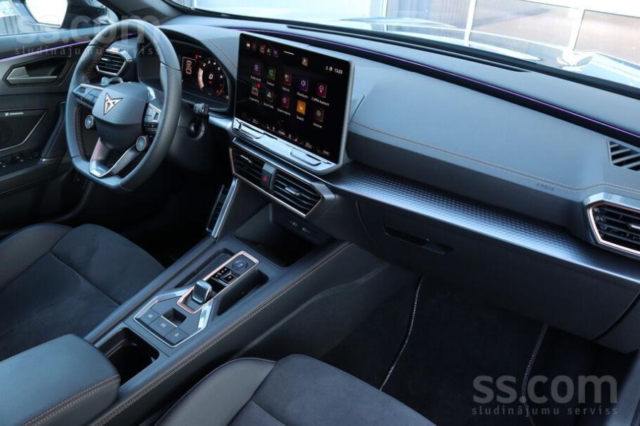 Grey Cupra Formentor 2025 in Riga, with an engine capacity of 2.00 L and mileage of 12 thousand km for 34990 €, photo 31 on AUTOMOTO.COM.LV