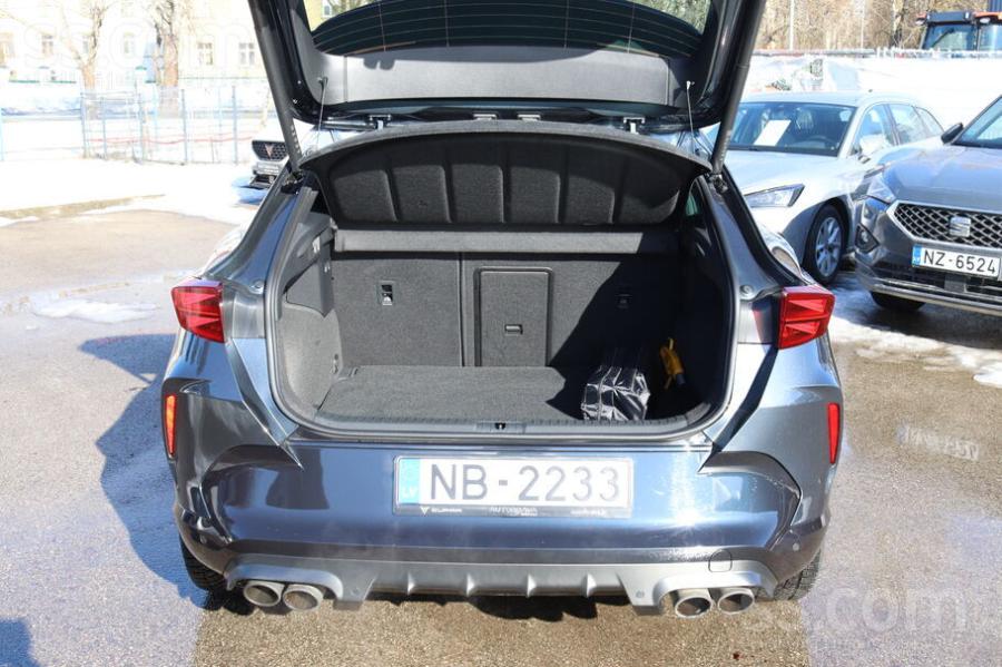 Grey Cupra Formentor 2025 in Riga, with an engine capacity of 2.00 L and mileage of 12 thousand km for 34990 €, photo 33 on AUTOMOTO.COM.LV