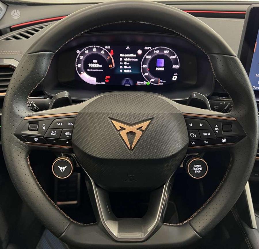 Серый Cupra Formentor 2025 в Каунас, объемом двигателя 1.98 л и пробегом 10 тыс. км за 37500 €, фото 7 на AUTOMOTO.COM.LV