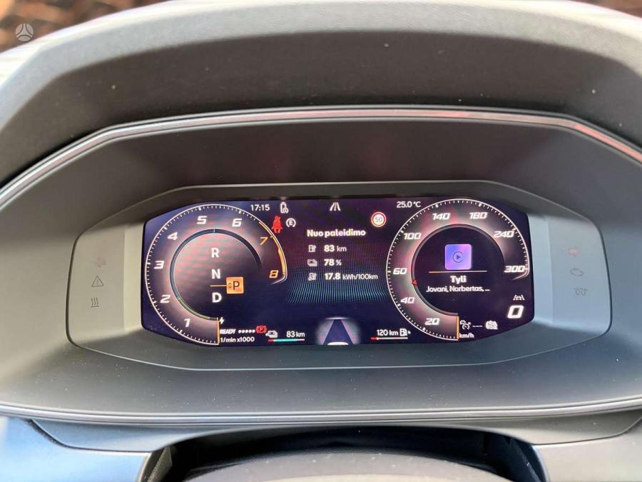 Grey Cupra Formentor 2025 in Vilnius, with an engine capacity of 1.50 L and mileage of 67 thousand km for 31777 €, photo 13 on AUTOMOTO.COM.LV