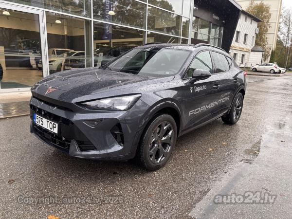 Pelēks Cupra Formentor 2026 Tartu, ar dzinēja tilpumu 1.50 L un nobraukumu 5 tūkst. km par 36900 €, foto 1 vietnē AUTOMOTO.COM.LV