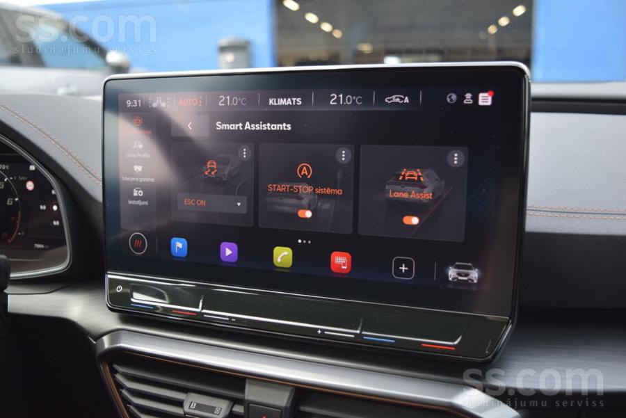 Pelēks Cupra Formentor 2021 Rīga, ar dzinēja tilpumu 2.00 L un nobraukumu 76 tūkst. km par 25400 €, foto 8 vietnē AUTOMOTO.COM.LV