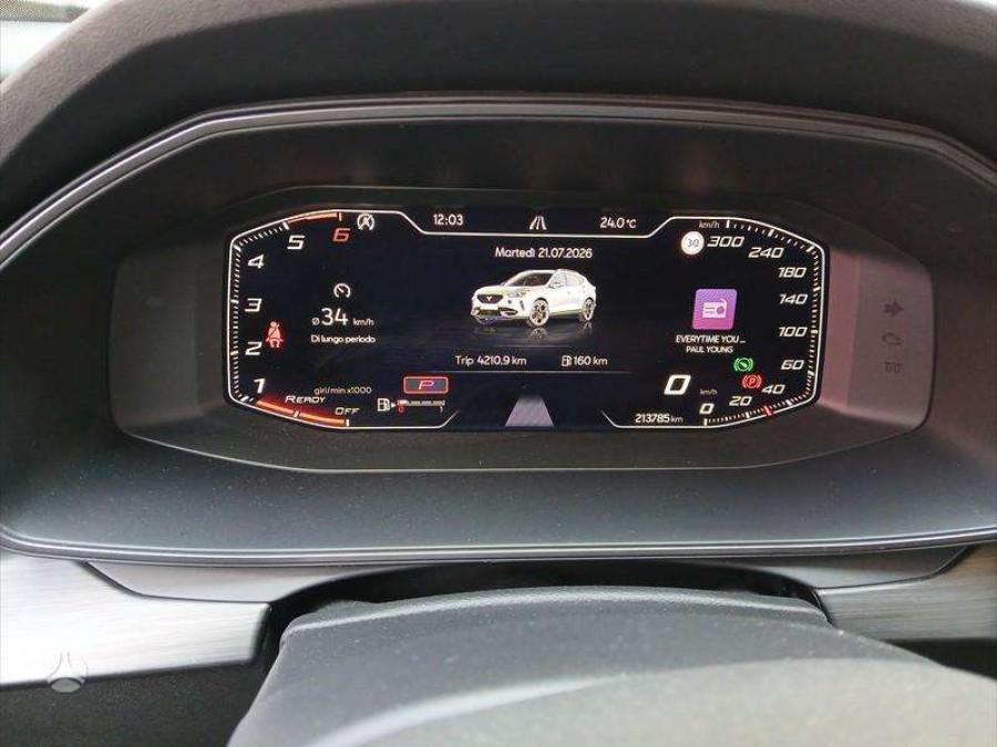 Pelēks Cupra Formentor 2021 Viļņa, ar dzinēja tilpumu 2.00 L un nobraukumu 213 tūkst. km par 17700 €, foto 14 vietnē AUTOMOTO.COM.LV