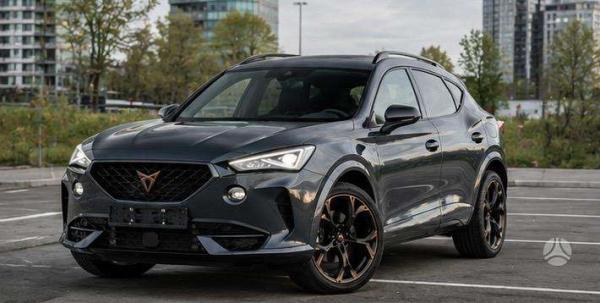 Pelēks Cupra Formentor 2021 Šauļi, ar dzinēja tilpumu 1.98 L un nobraukumu 102 tūkst. km par 38200 €, foto 1 vietnē AUTOMOTO.COM.LV