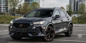 Grey Cupra Formentor 2021 in Siauliai, with an engine capacity of 1.98 L and mileage of 102 thousand km for 38200 €, photo  on AUTOMOTO.COM.LV